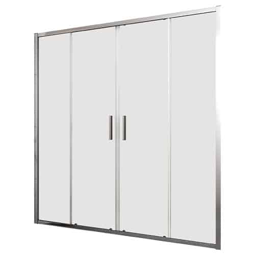 Mampara Corredera Apertura Central 6mm 190x170cm - Limatco S.A.